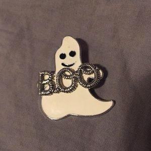 Jewelry | Enamel Ghost Pin Halloween | Poshmark